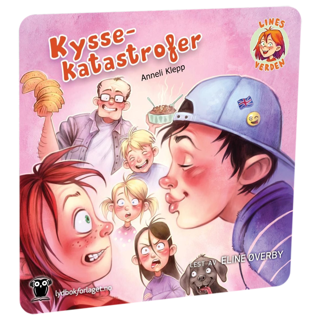 Lines Verden: Kysse-katastrofer av Anneli Klepp | Lydbok på HiRO